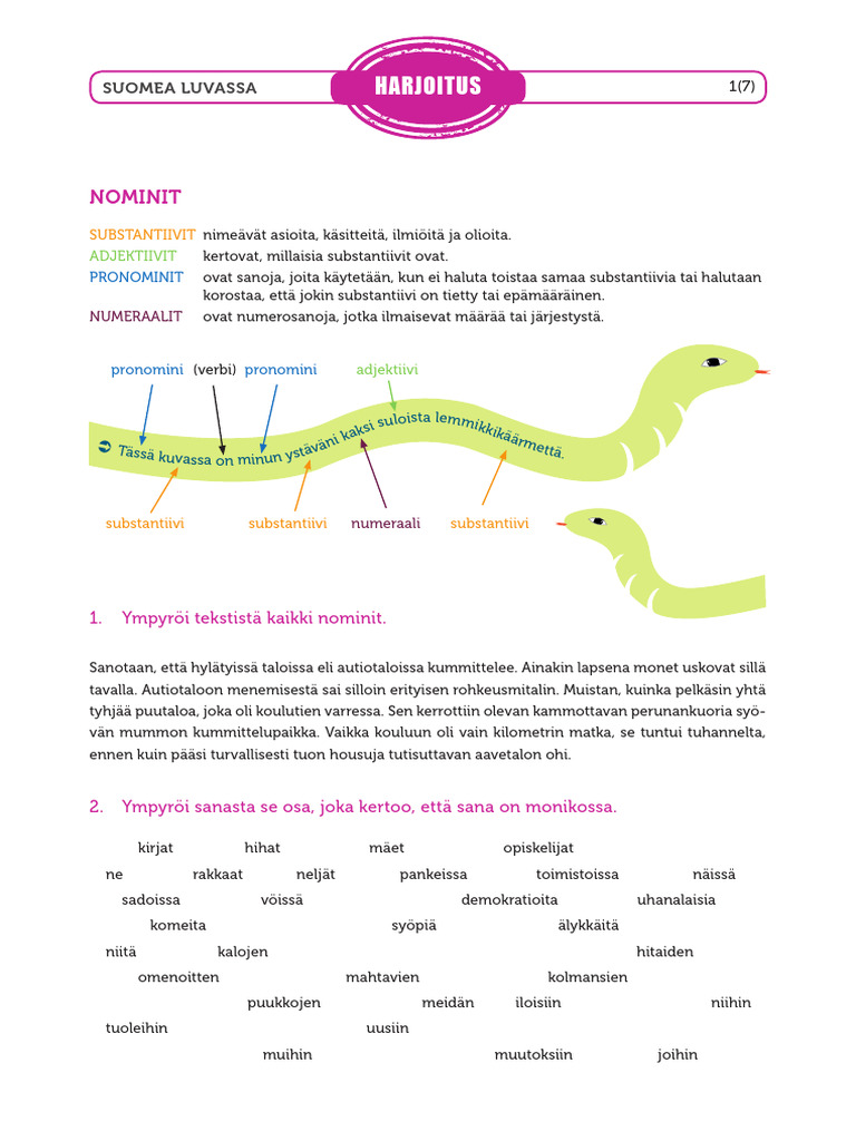 Harjoitus - 22 - Luva I | PDF