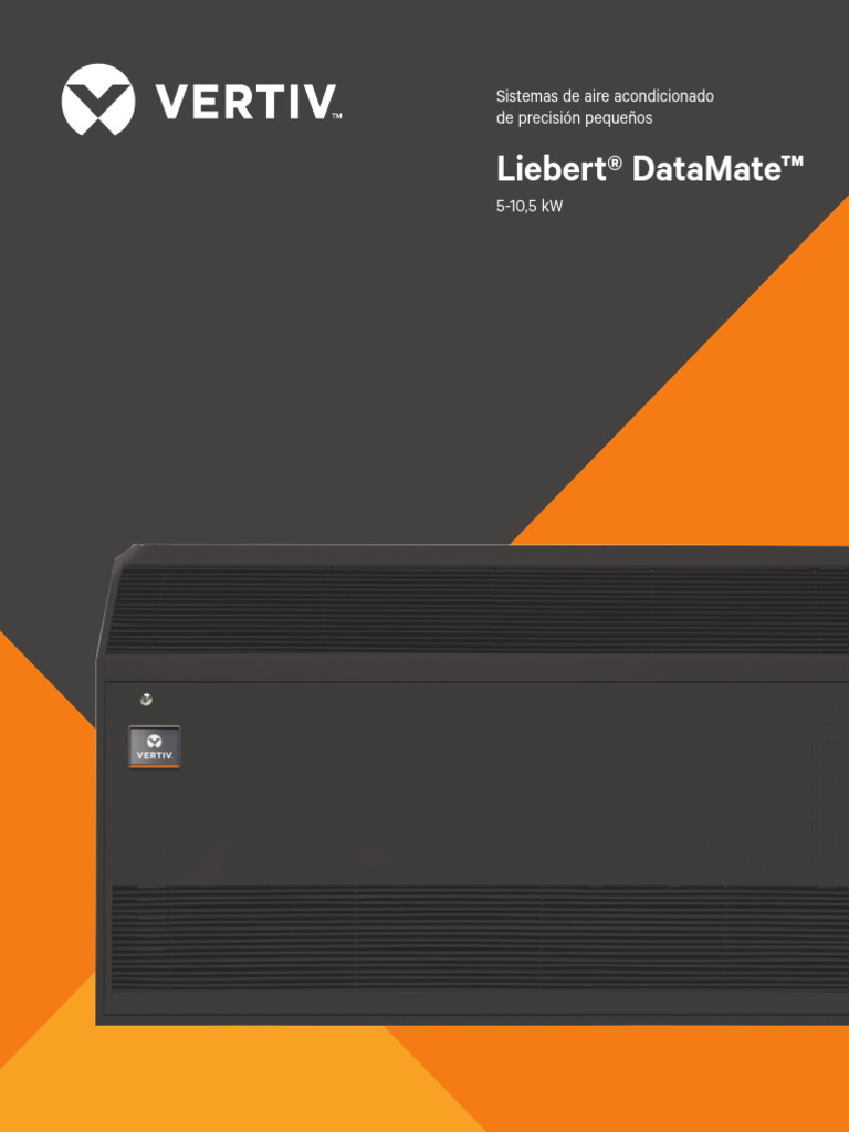 Sistema de Aire Acondicionado Liebert Datamate 5 105kw | PDF | Aire ...