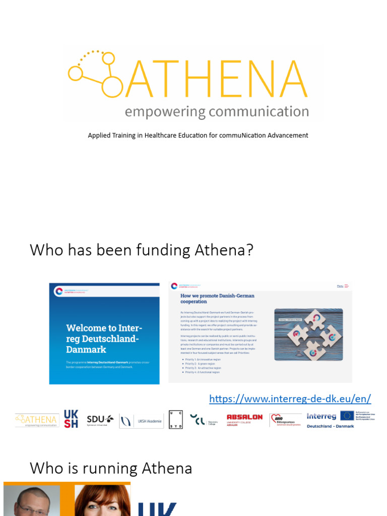 Athena Powerpoint English | PDF | Health Professional | Teaching Method