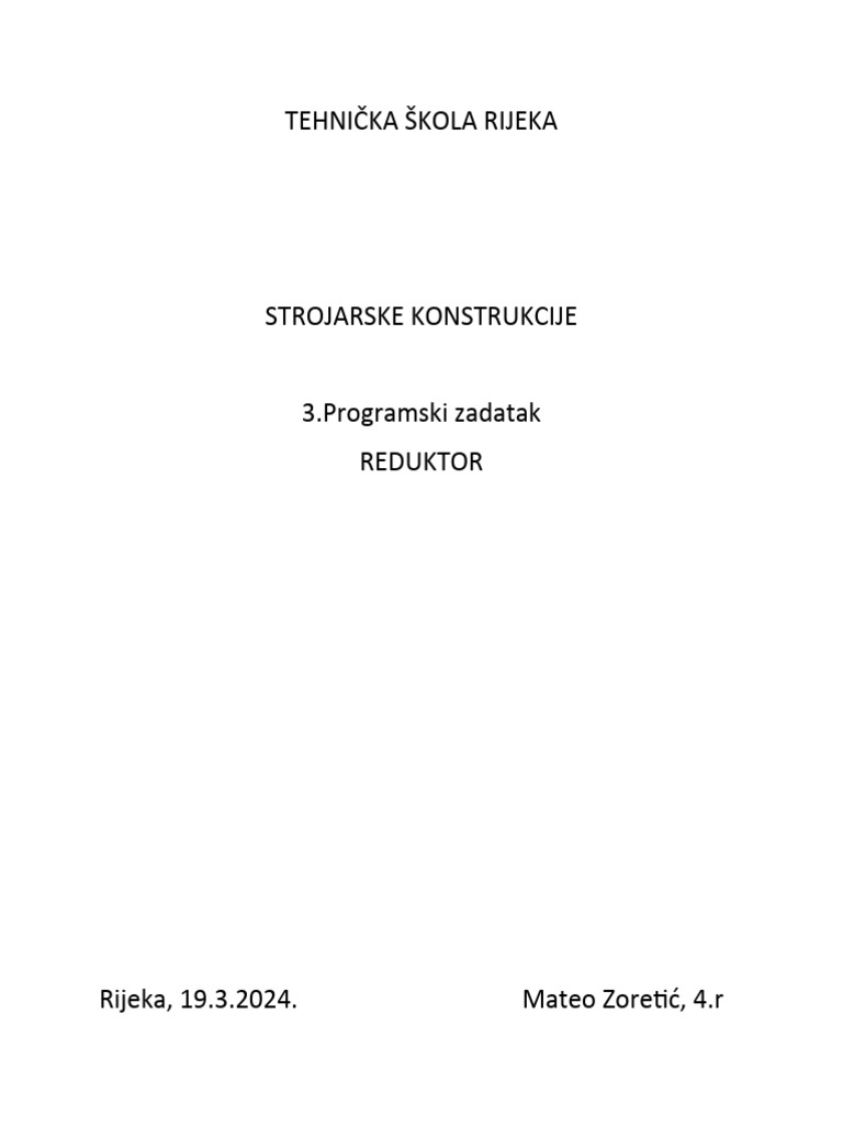 Programski Zadatak | PDF