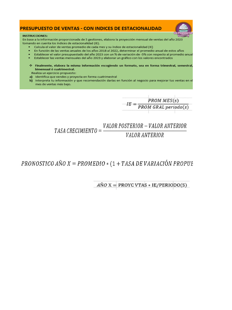 Proyeccion Ventas 2023 Semestral | PDF | Economias