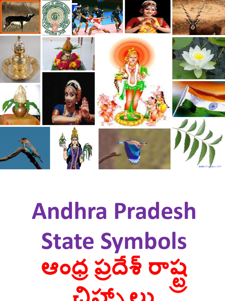 Andhra Pradesh State Symbols | PDF
