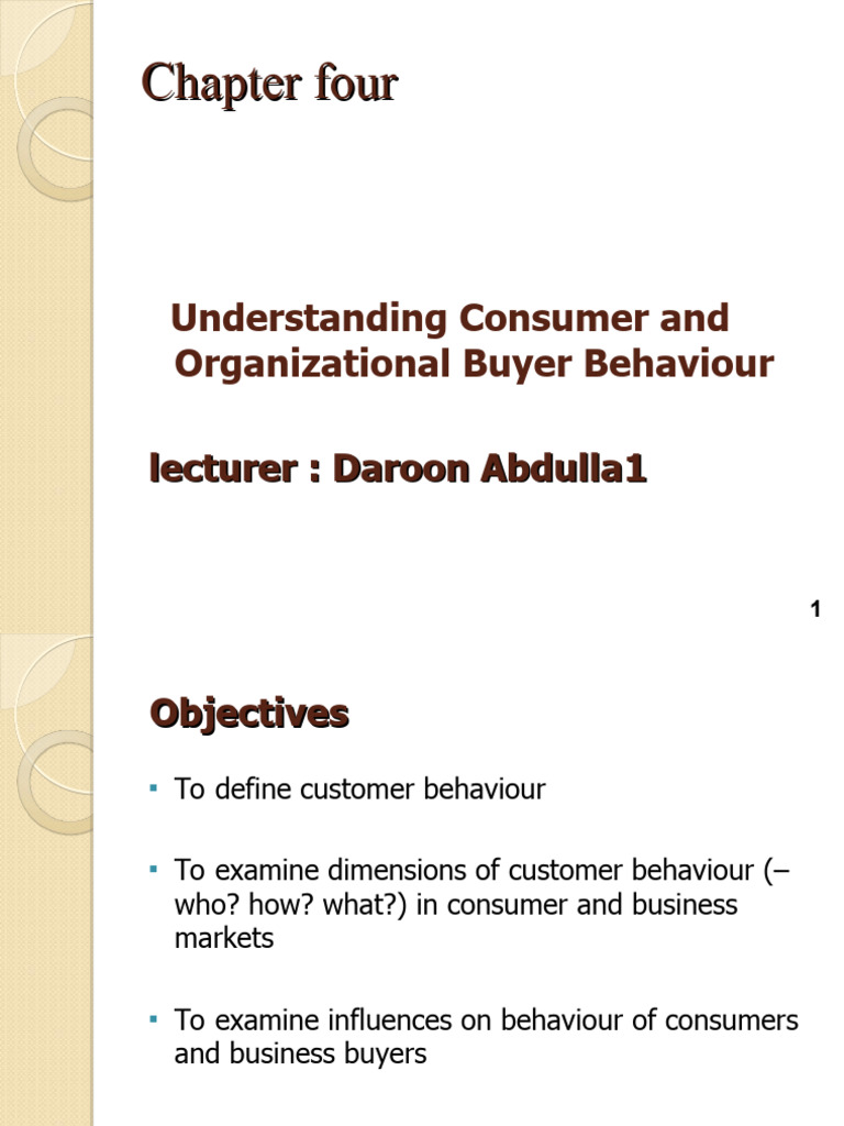 Marketing 4 Cihan | PDF | Consumer Behaviour | Marketing