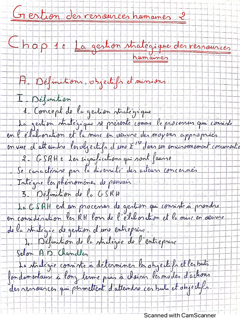 Cours GRH 2 | PDF