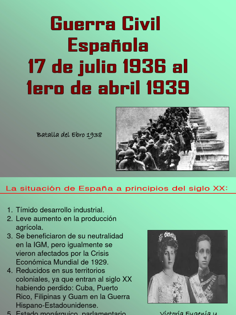 Guerra Civil Española | PDF | Francisco franco | guerra civil Española
