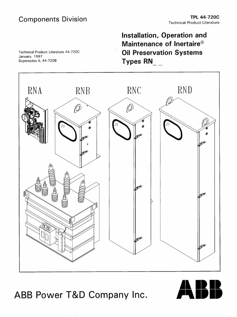 Intallation, Operation and Maintenance of Inertaire | PDF