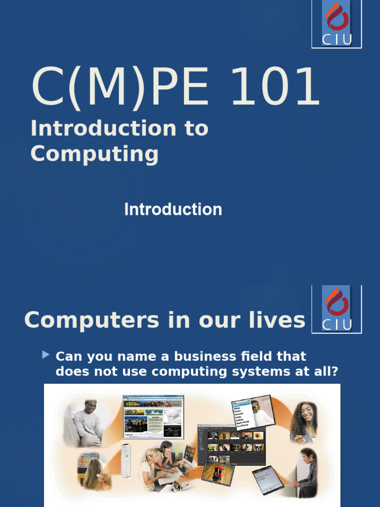 CPE 101-Chapter1 Updated2022 | PDF | Computer Hardware | Logic Gate