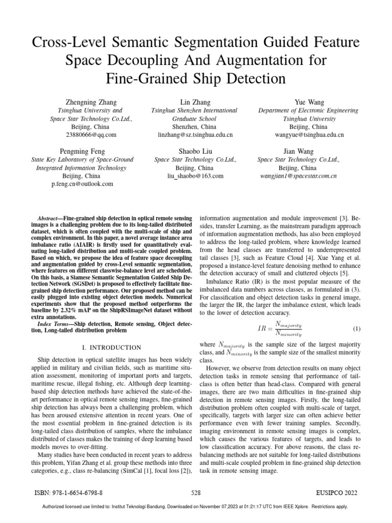 Cross Level Semantic Segmentation Guided Feature Space Decoupling And Augmentation For Fine