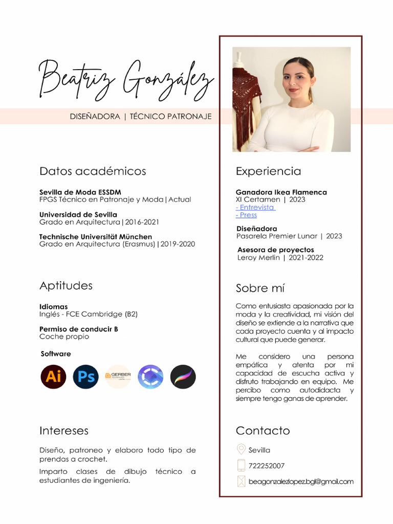 CV - Beatriz Gonzalez Lopez | PDF