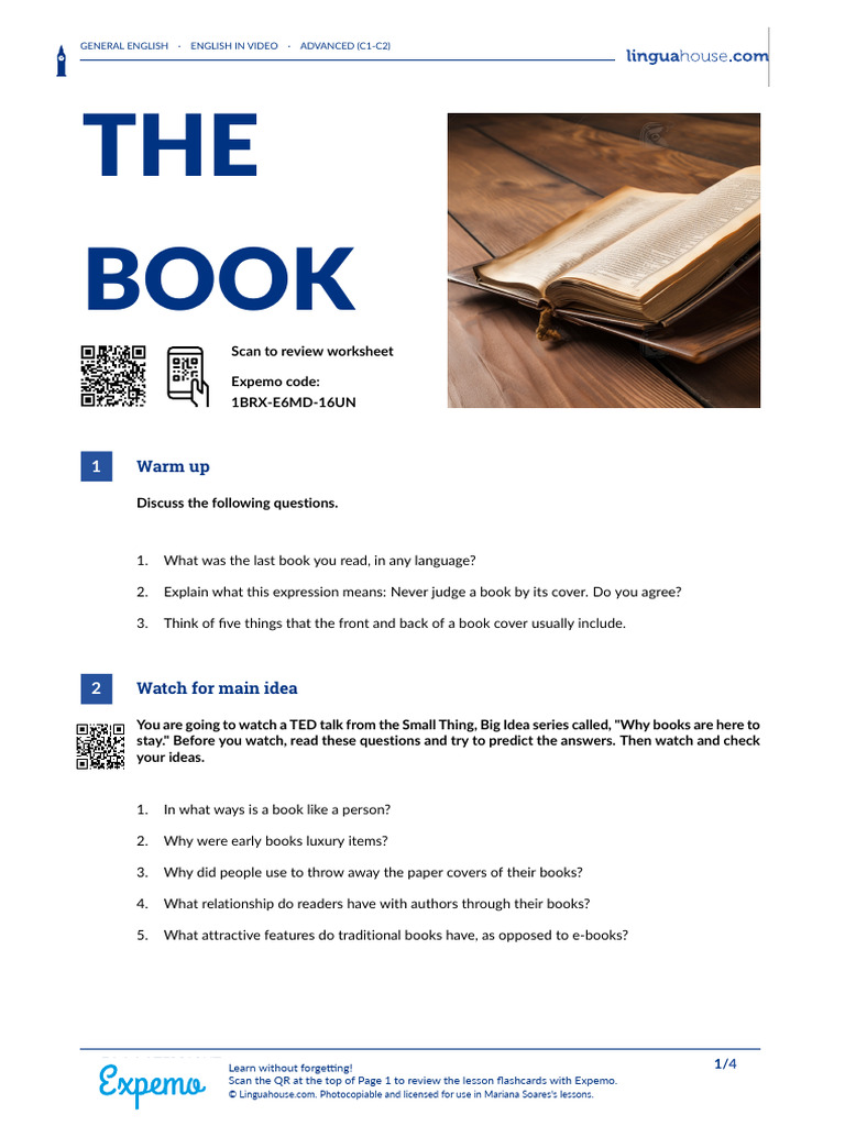 Advanced Book Discussion Guide | PDF | Books