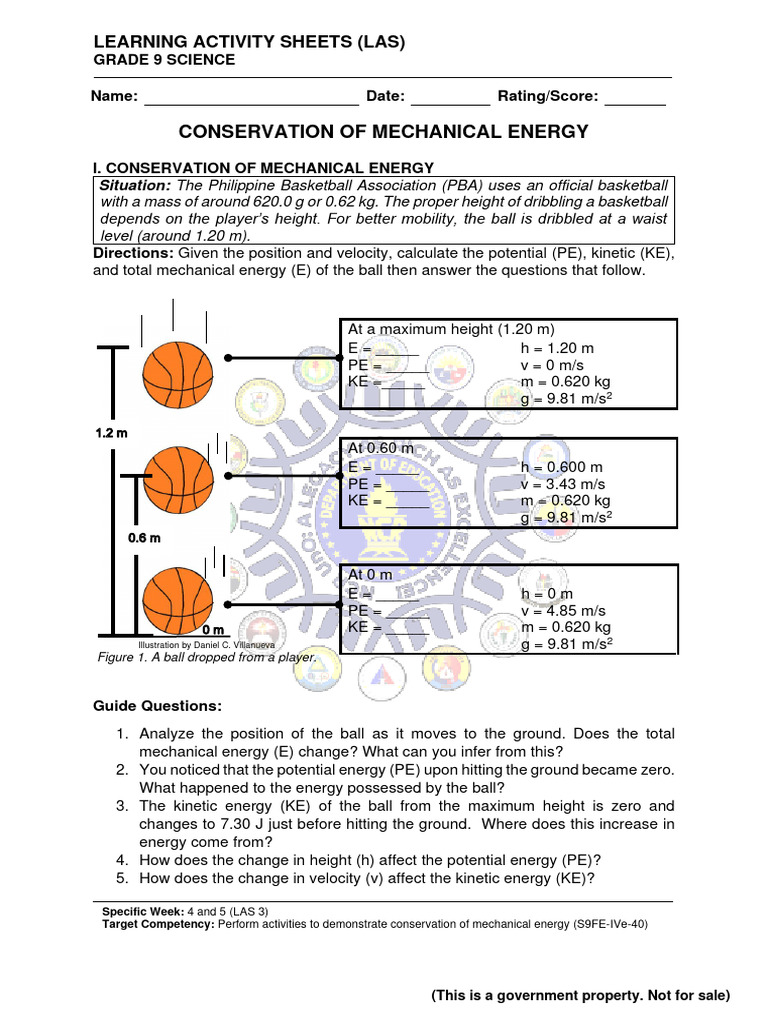 q4 g9 Science Las-3 Marikina RTP | PDF | Heat | Kinetic Energy