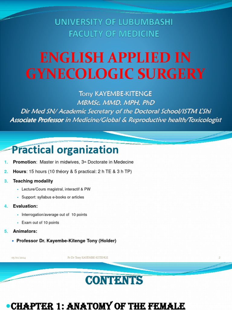 Surgery Gyne Co Logic | PDF | Labia | Clitoris