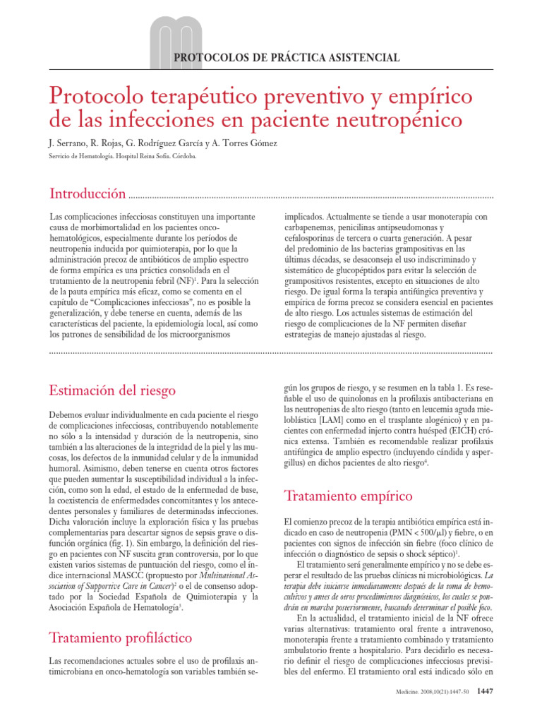 11 Protocolo terapéutico preventivo y empírico de las infecciones en ...