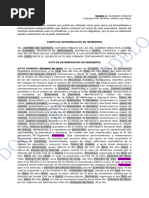 Acta de Defuncion Miss Donato PDF | PDF