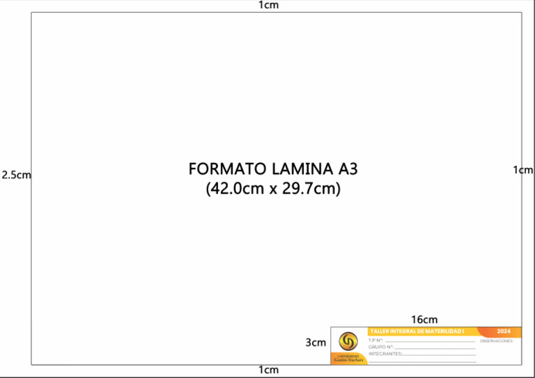 Formato Lamina A3 | PDF
