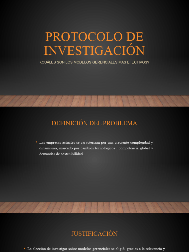 Protocolo de Investigación | PDF | Toma de decisiones | Business