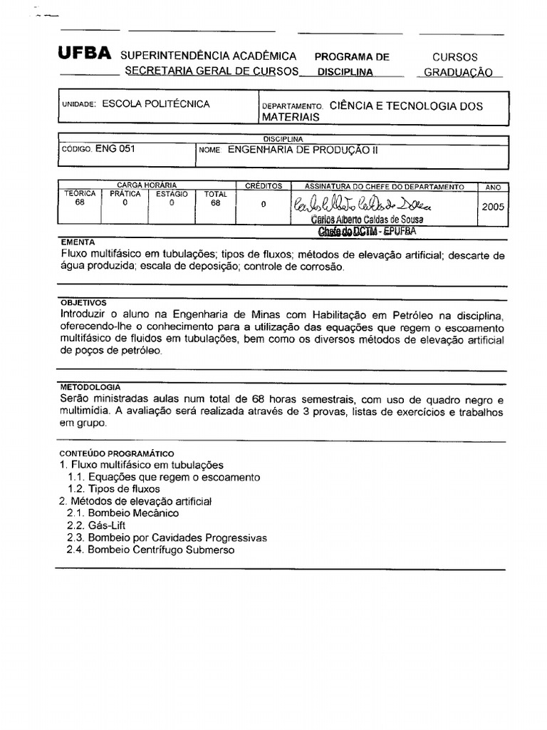 Eng051 Engenharia De Producao Ii Pdf