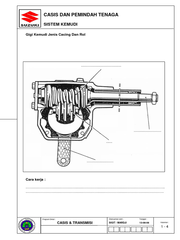 Gigi Kemudi Jenis Cacing Dan Rol | PDF | Bisnis | Komputer
