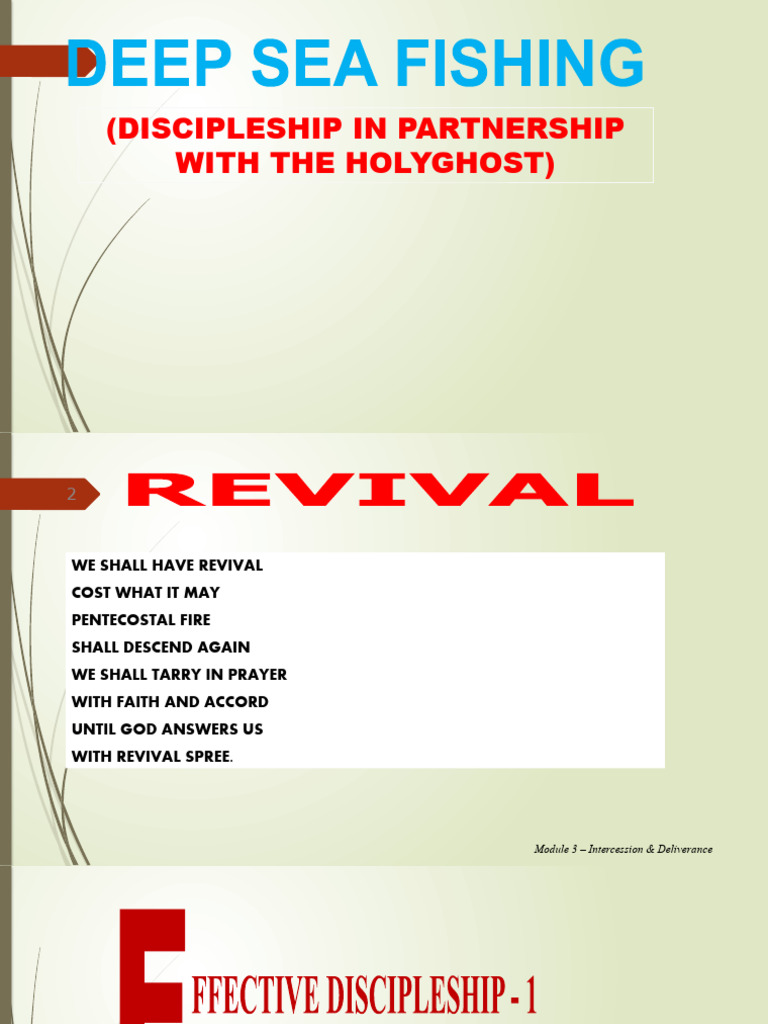 Effective Discipleship | PDF | Acts Of The Apostles | Jesus