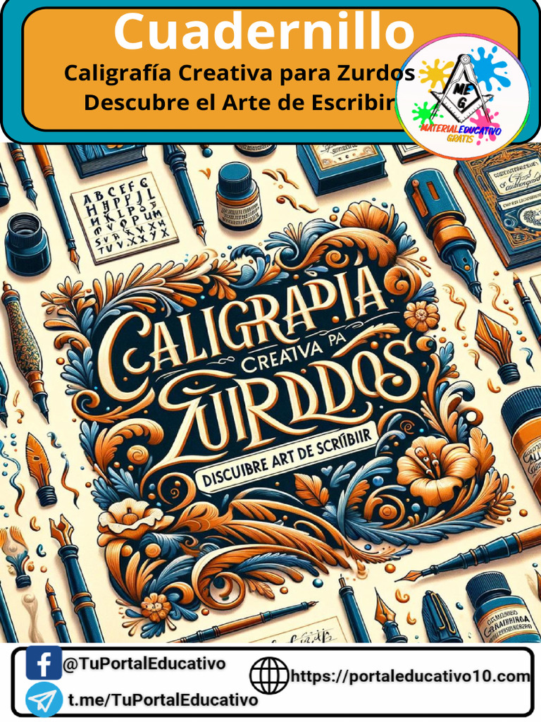Caligrafía Creativa para Zurdos Descubre El Arte de Escribir ...