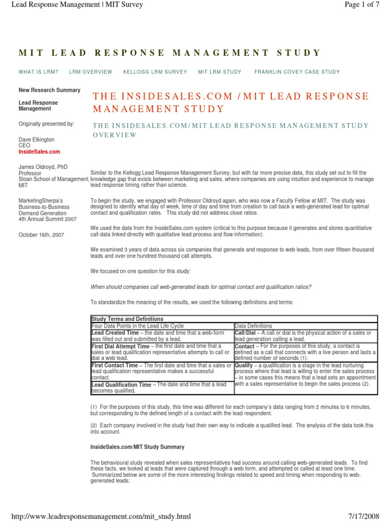 mit_study | PDF | Odds | Statistics