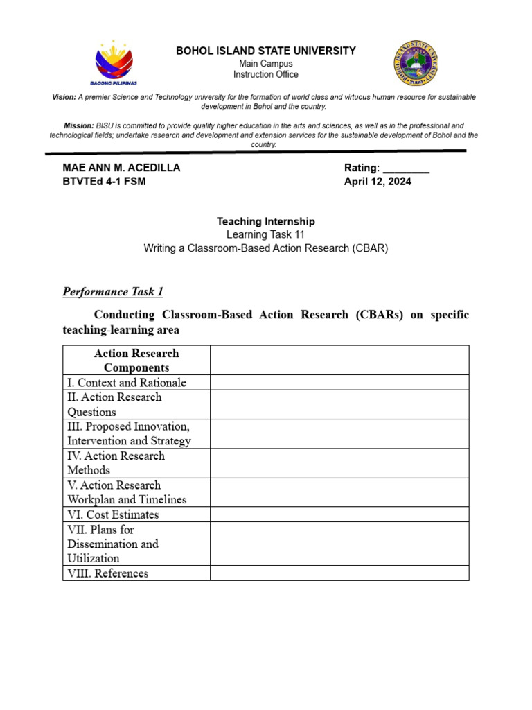 Learning Task 11 | Download Free PDF | Human Communication | Cognitive Science