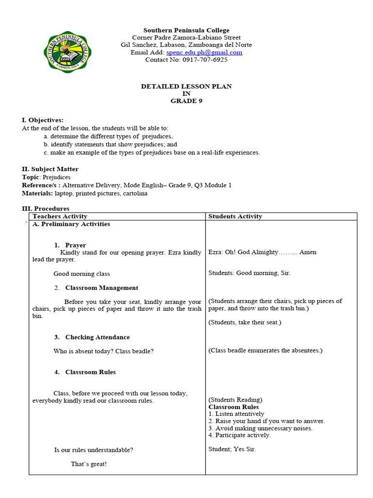 Southern Peninsula College | PDF | Prejudices | Discrimination