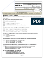 Devoir de contrôle STI 3ème Informatique | PDF | Html | Informatique