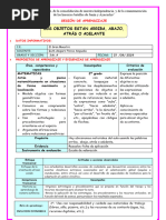 Sesion El Cuerpo Ciencia Segundo Grado | PDF | Aprendizaje | Evaluación