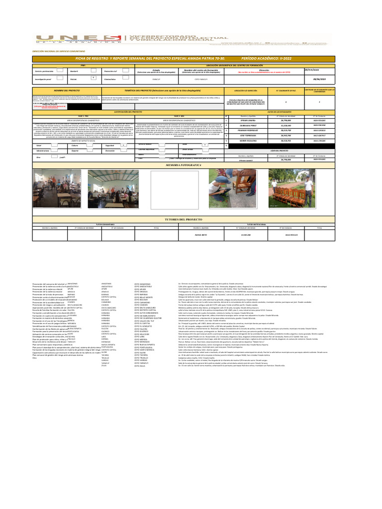 Ficha Final Viernes 14.07.2023 | PDF | Venezuela