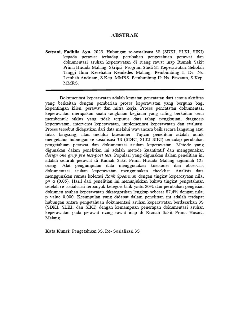 Abstrak - Fadhila Ayu Setyani - Progsus Sirius | PDF