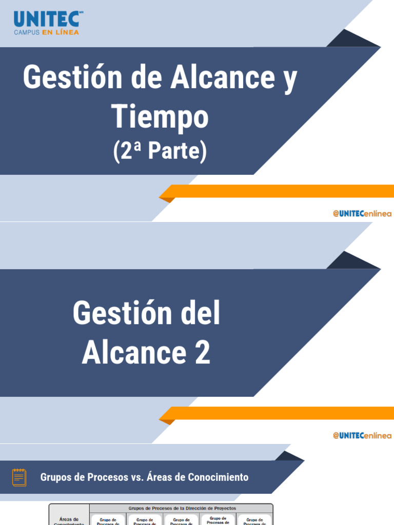 Gestión de Alcance y Tiempo (2 Parte) | PDF | Informática | Pensamiento sistémico