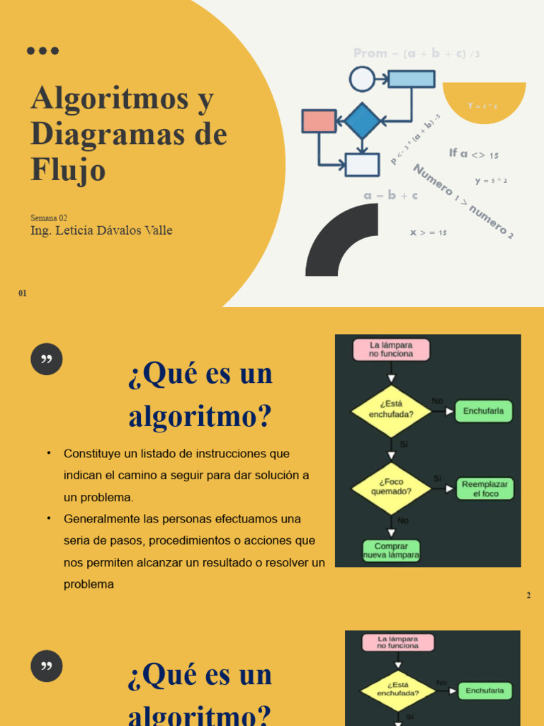 Algoritmos y Diagramas de Flujo | PDF | Algoritmos | Lenguaje de programación