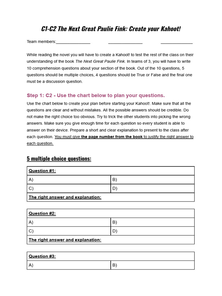 Victor Arocavielmas - C1-C2 The Next Great Paulie Fink - Create Your ...