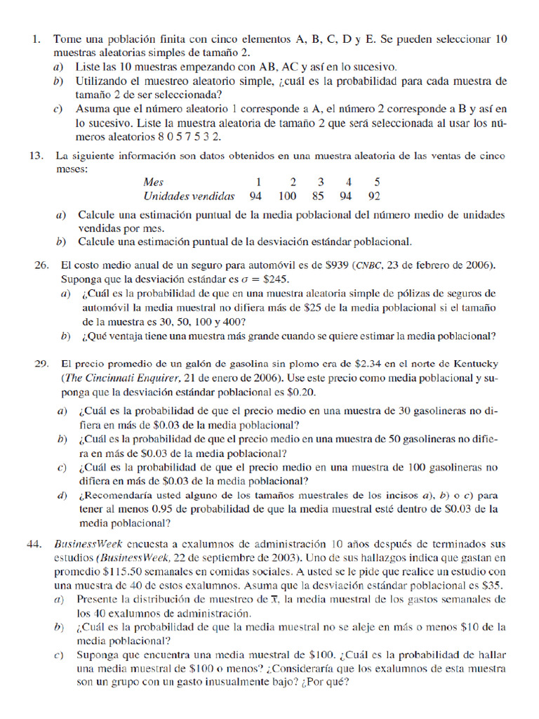 Deber Cap. 7 Media | PDF