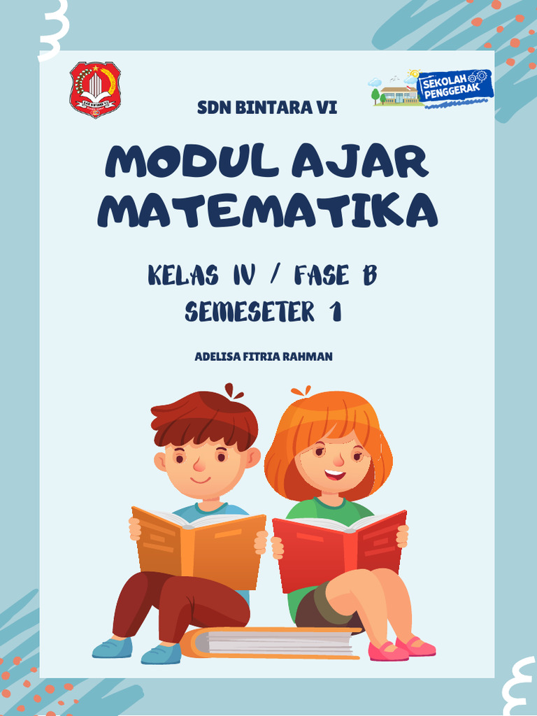 Modul Matematika Kelas 4 Materi Pembagian | PDF | Karier & Perkembangan