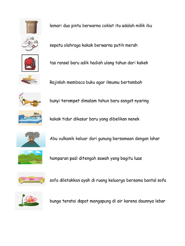 Les Tema Membaca | PDF