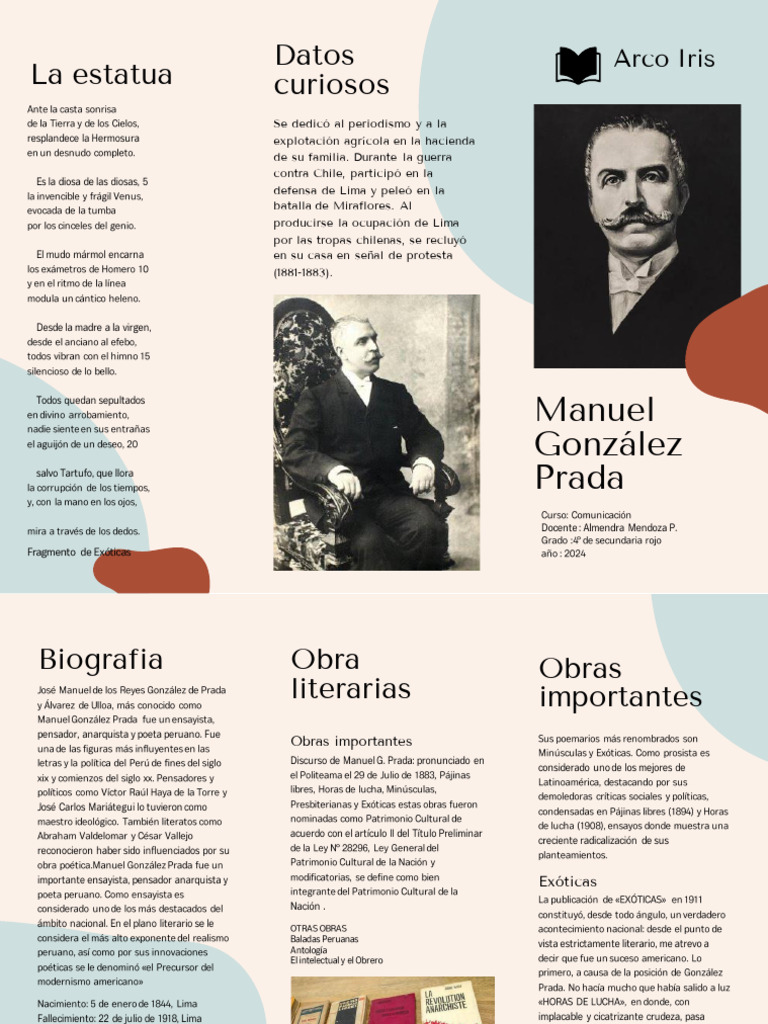 Manuel González Prada: Vida y Legado | PDF