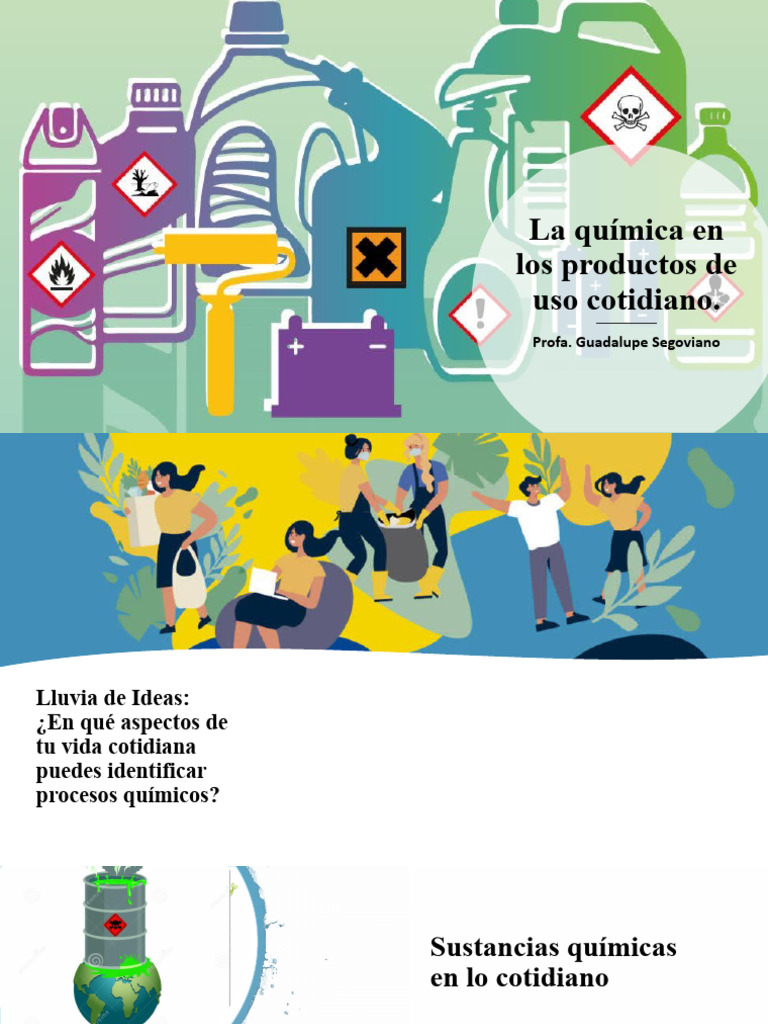 Química en El Uso Cotidiano | PDF | Ácido | Reacciones químicas