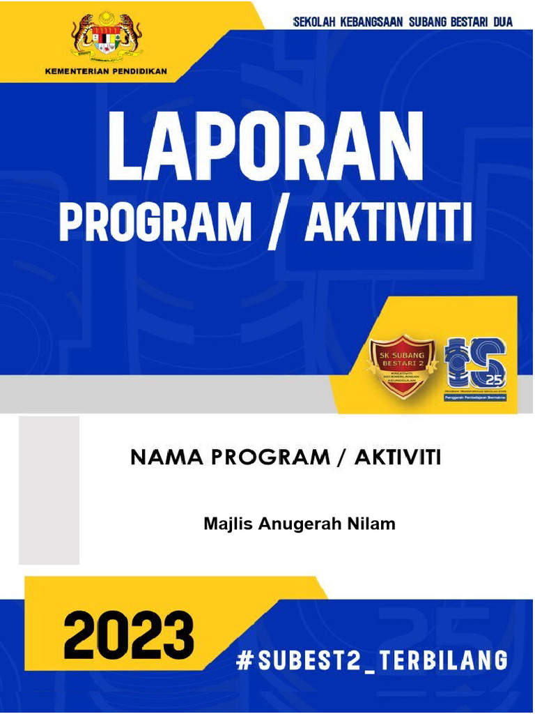 Laporan Program Nilam | PDF