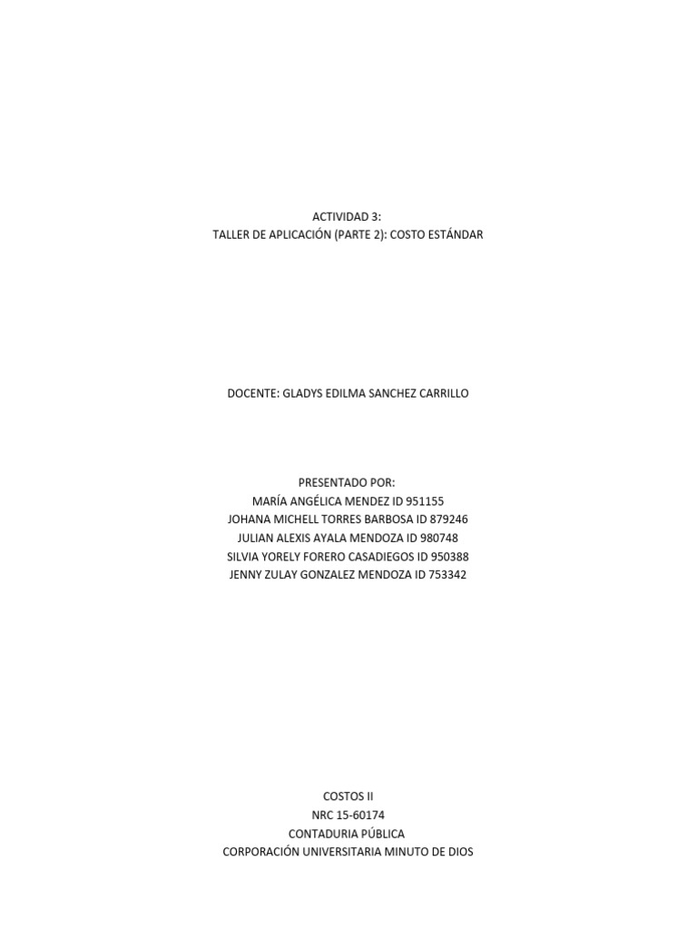 Presentación Act 3 | PDF | Contabilidad | Industrias de servicio