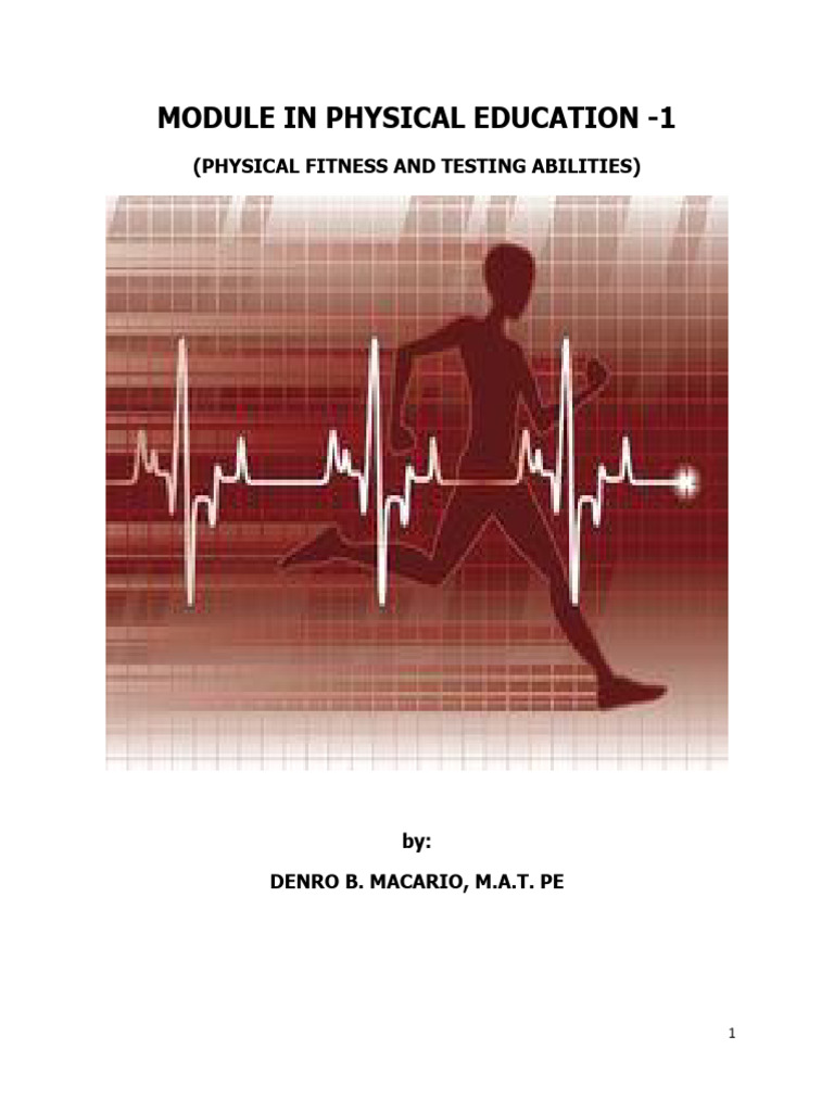 Pe 101 - Lesson 5 - DBM - Module in Physical Education | PDF | Physical ...