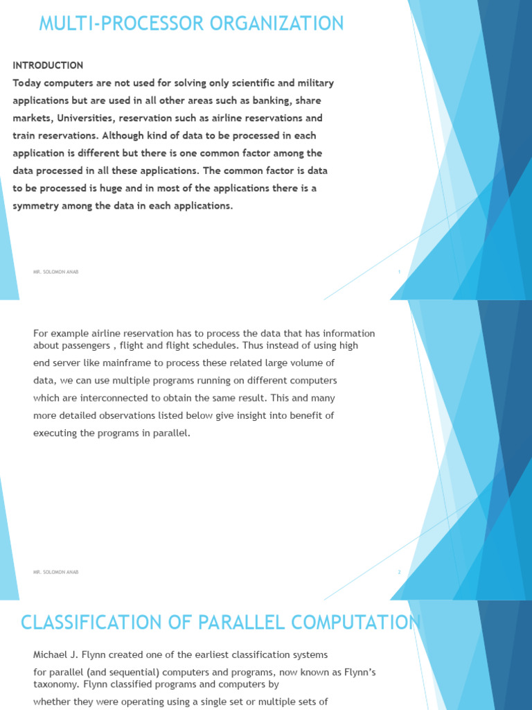 Presentation 4 | PDF | Central Processing Unit | Parallel Computing