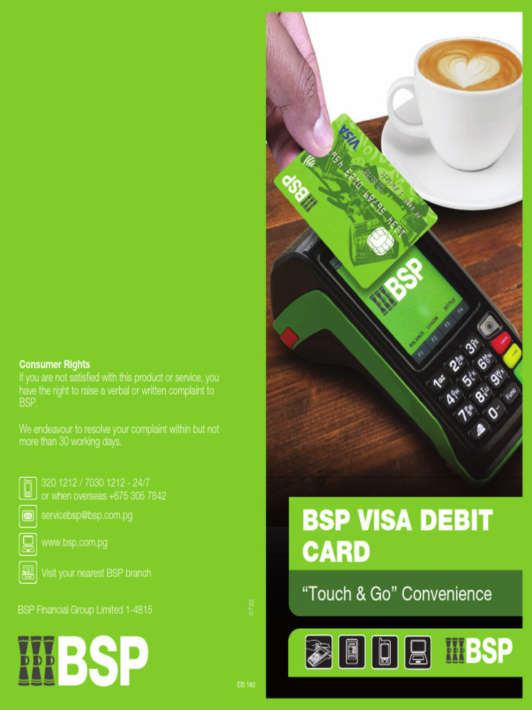BSP Visa Debit Card Features | PDF | Debit Card | Visa Inc.