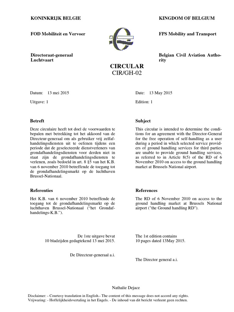 Circular GH02 ENG 13-05-15 | PDF