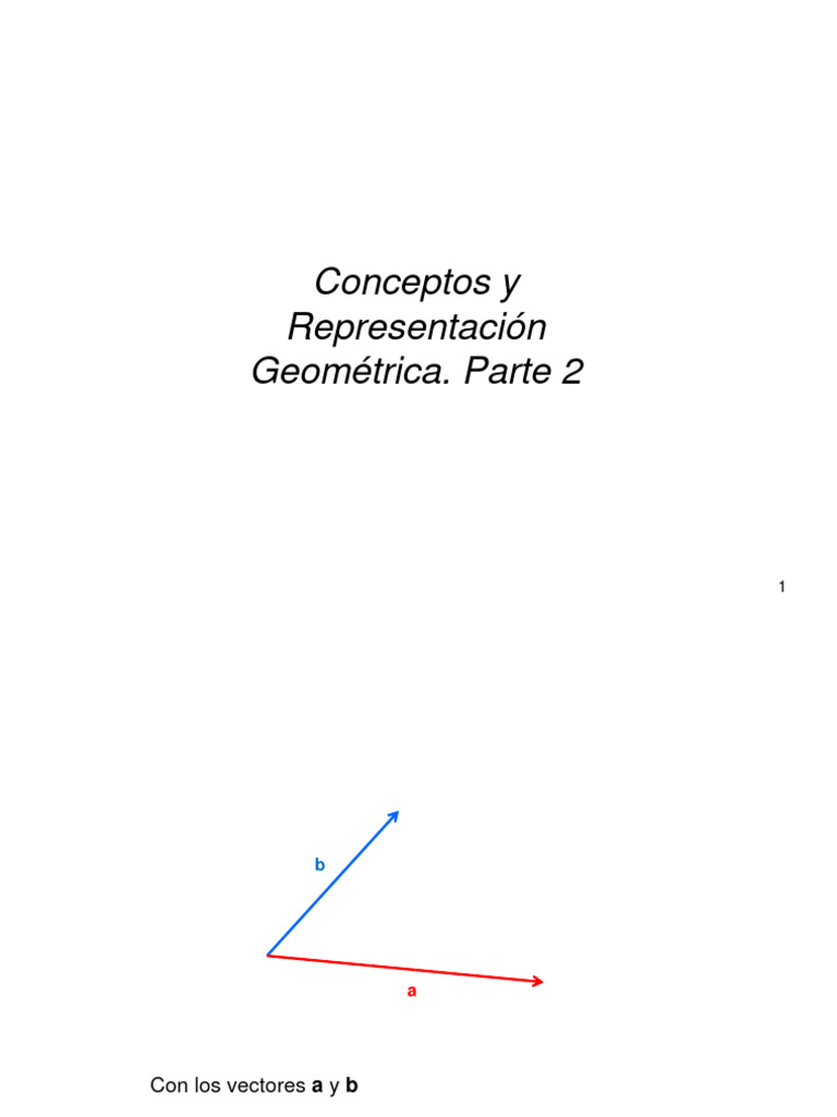 14 Concep Repr Geom 2 | PDF | Geometría | Geometría euclidiana