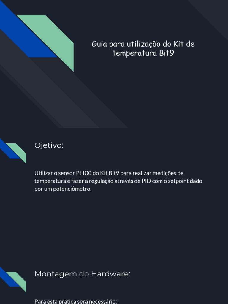 Guia de Uso do Kit Bit9 com CLP S7-1200 | PDF | Controlador lógico ...