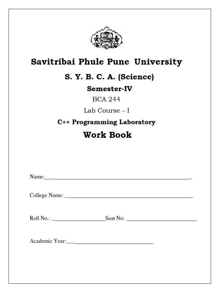 BCA-244 C++ Programming Laboratory | PDF | Class (Computer Programming ... BCA-244 C++ Programming Laboratory | PDF | Class (Computer Programming ...