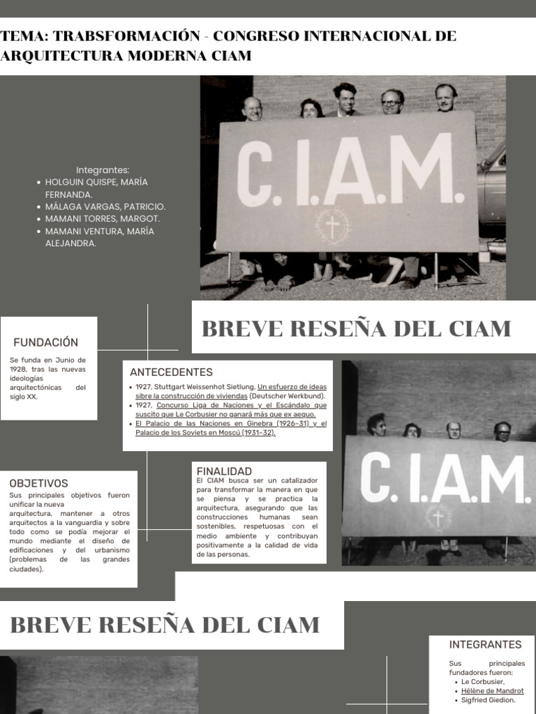Ciam X | PDF