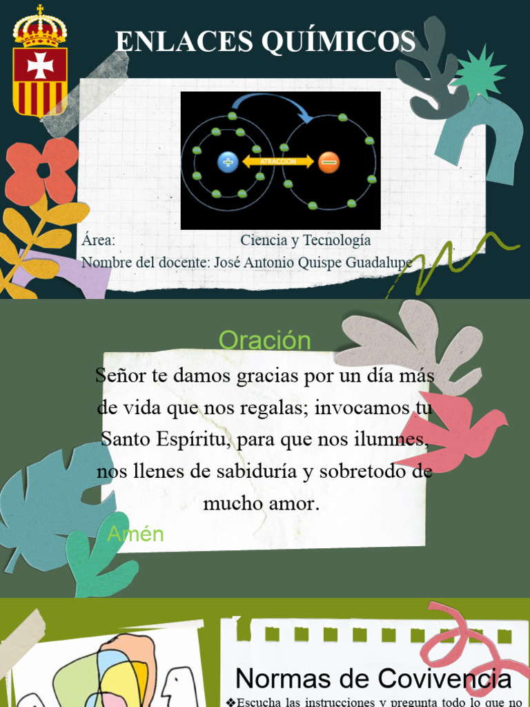SESION 8 - Enlaces Quimicos - Enlace Ionico | PDF | Enlace químico ...